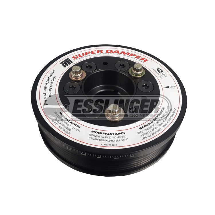 Ford 2300/ 2.5L Serpentine Crank Damper - 2.3 Ford Esslinger ...